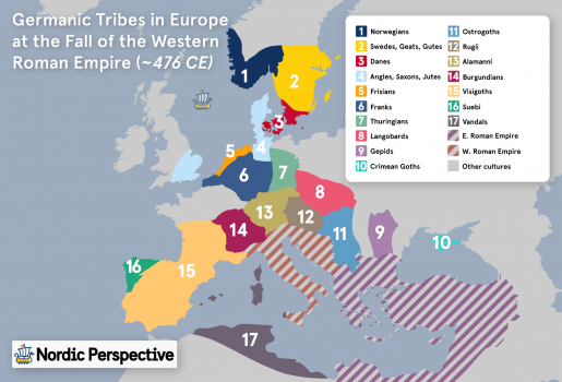 Scandinavian, Viking & Germanic Links Explained (With Maps)