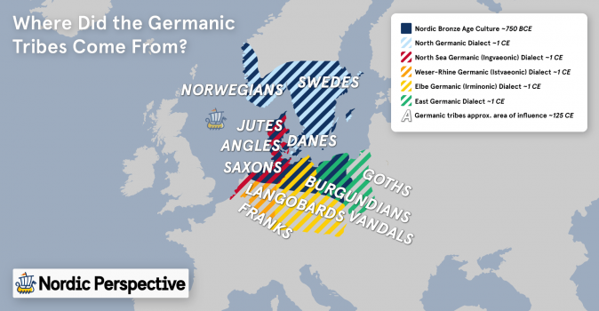 Scandinavian, Viking & Germanic Links Explained (With Maps)