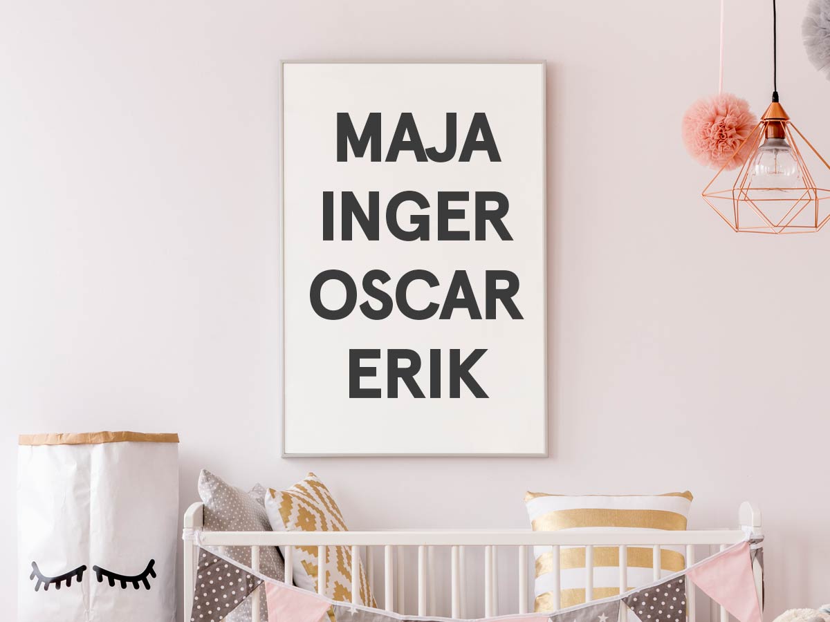 The Most Popular Swedish First Names 1920-2022 (+ Meanings)